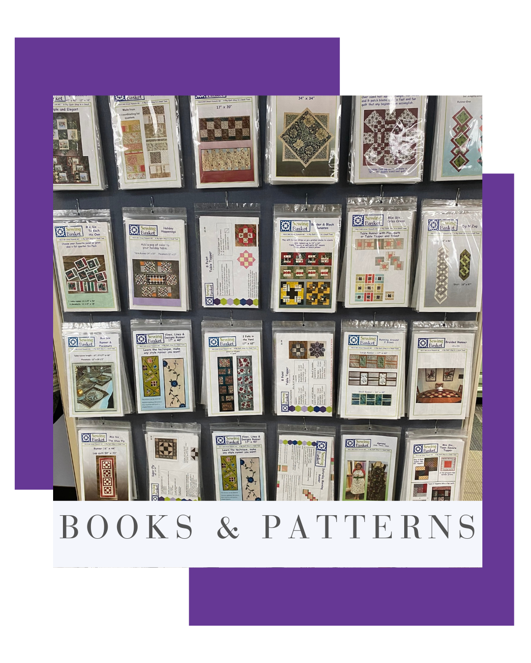 Patterns & Books – The Sewing Basket